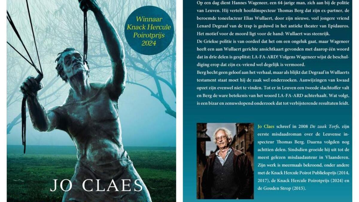 Jo Claes signeert ‘De drogreden’ | Nieuwsblad