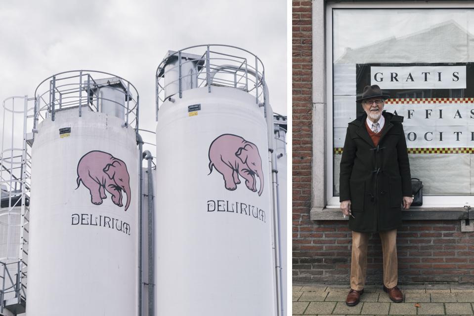 In dit dorp woedt een bieroorlog, met een 27 meter hoge roze olifant ...