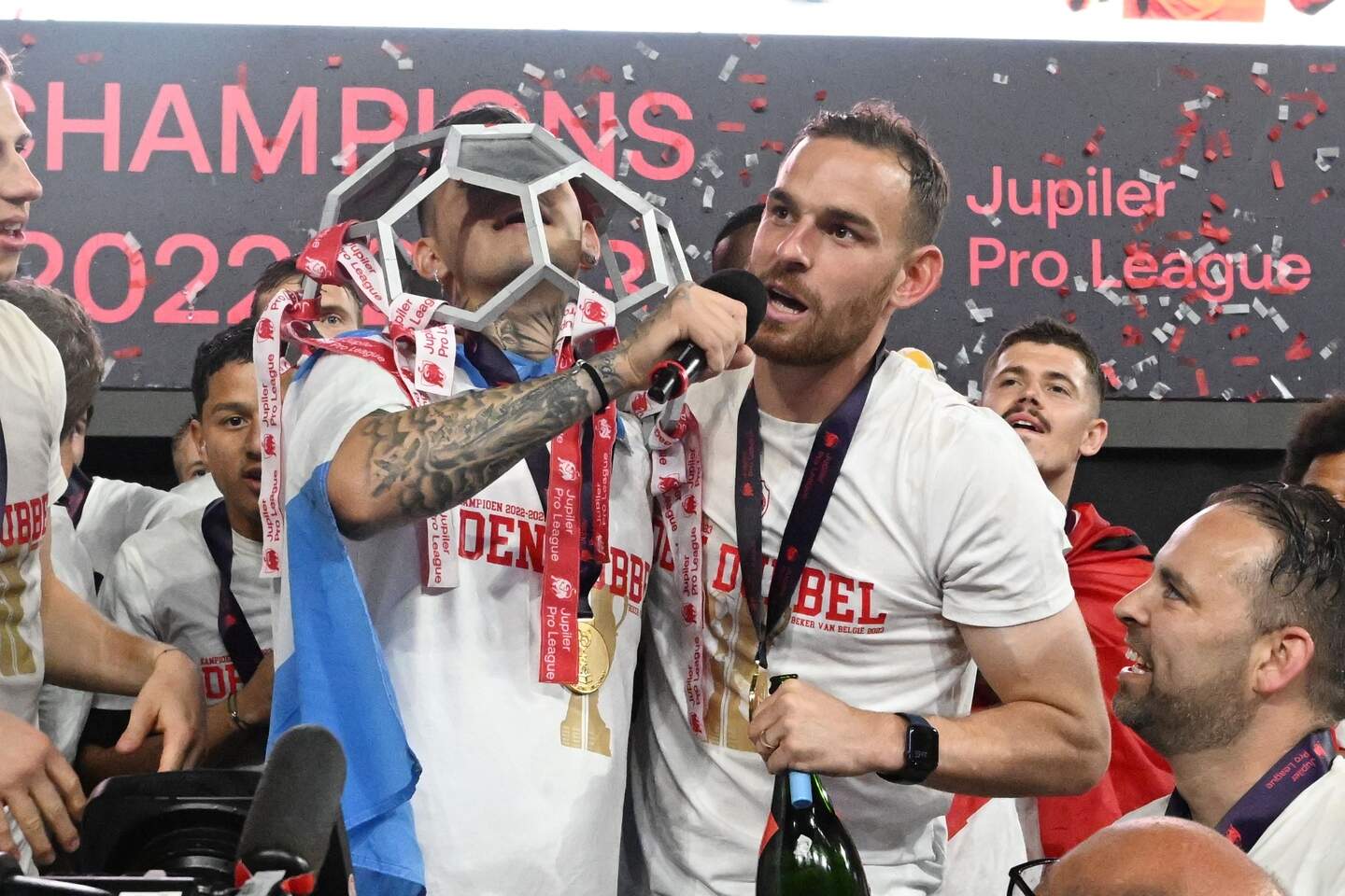 Marc Overmars bevestigt het afscheid van Vincent Janssen bij Antwerp ...