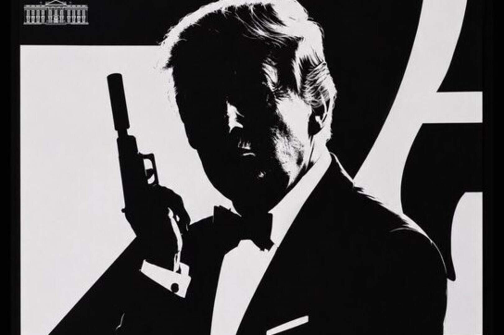 Trump waant zich nu ook al James Bond: Witte Huis deelt foto van ...