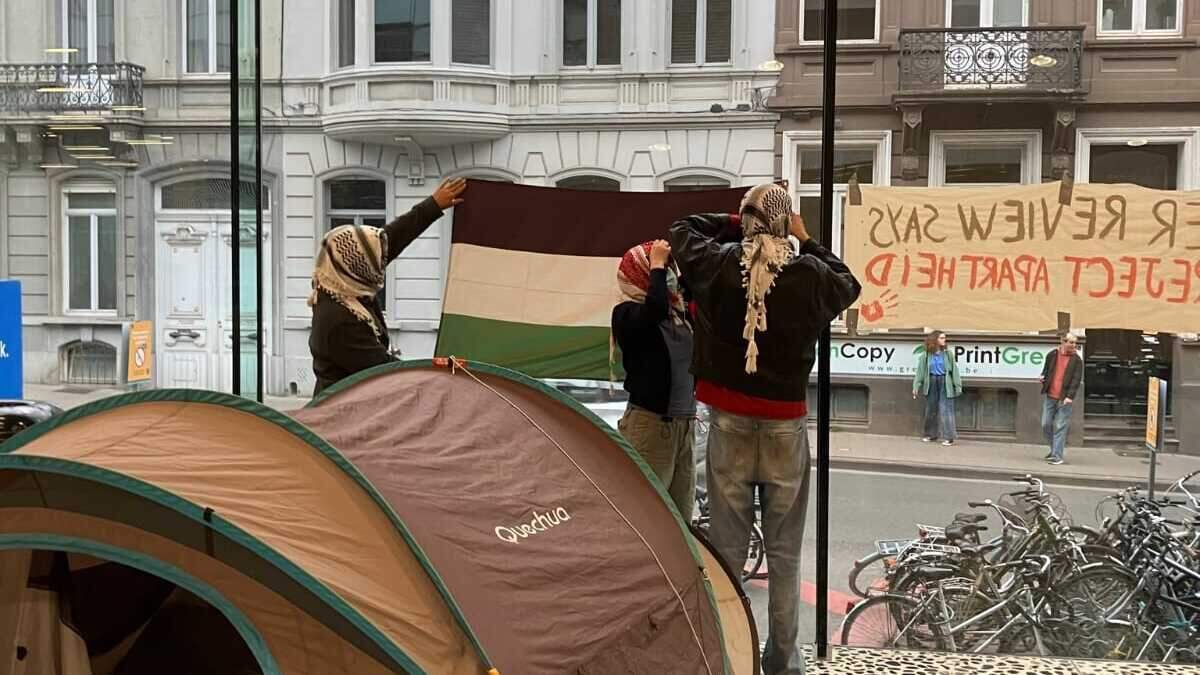 UGent plant maandag overleg met pro-Palestijnse activisten nadat ze ...
