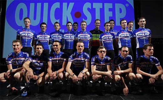 Samenstelling Quick Step team 2010 | De Standaard
