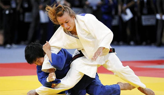 Charline Van Snick kampt om het brons op WK judo | Nieuwsblad