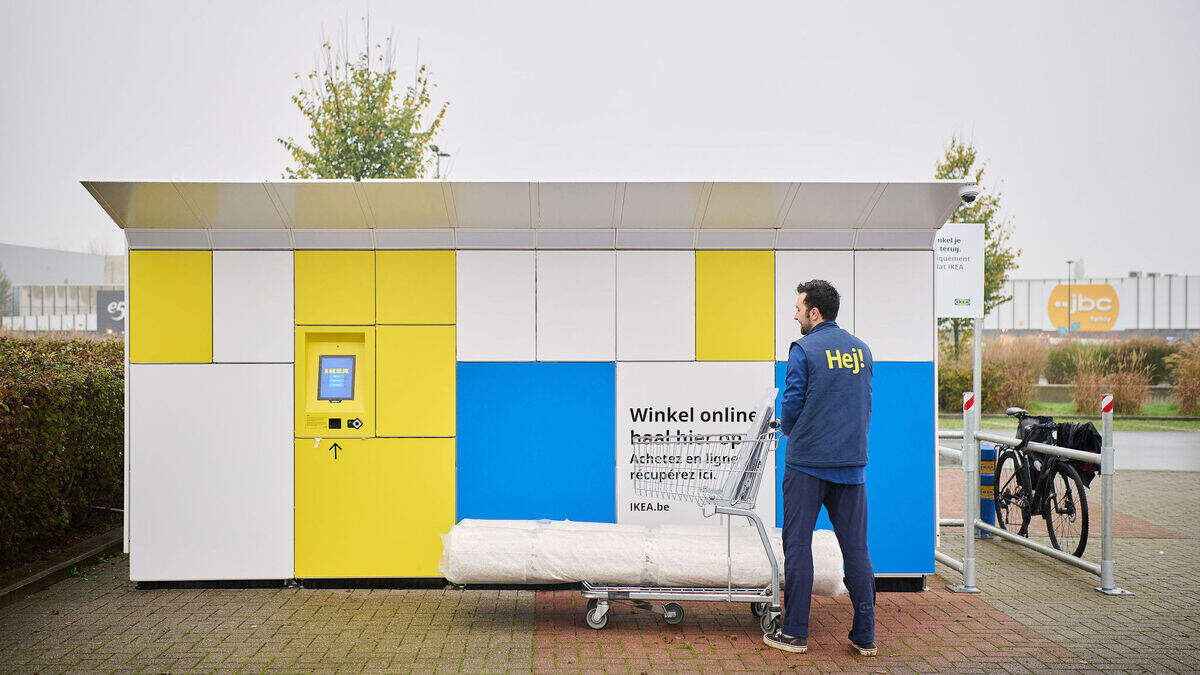 Ikea komt met lockers voor eerst naar het Waasland: “24 op 7 ...