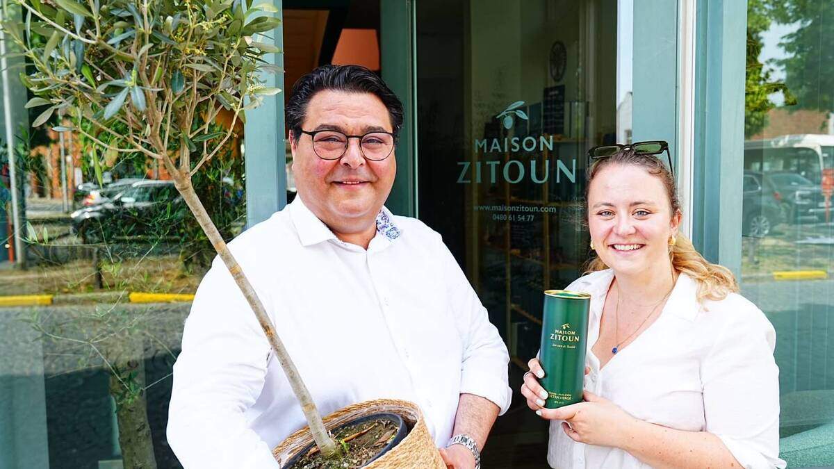 Olijfolie van Sami (51) en Liza (31) is gemaakt van ‘stressloze ...