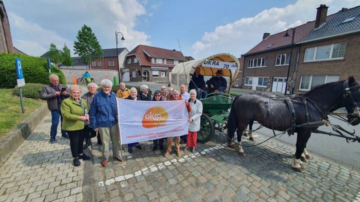 Vlag jarig Okra reist door hele provincie | Nieuwsblad