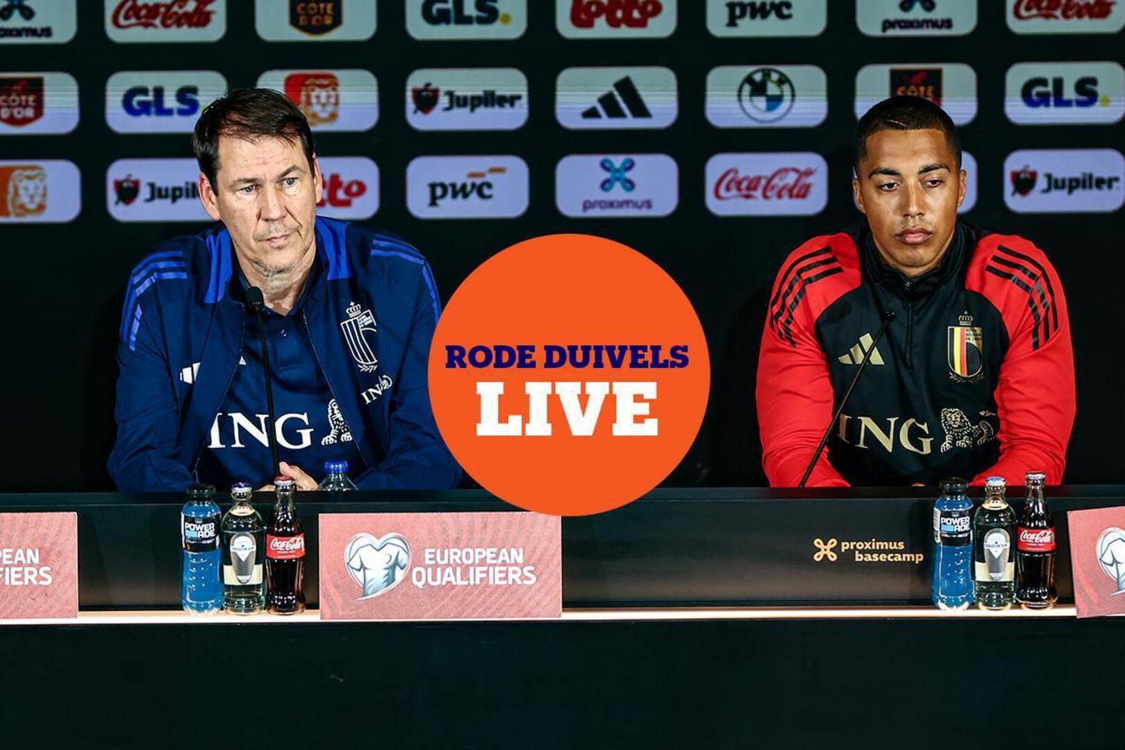 LIVE RODE DUIVELS. Herbeleef hier de persconferentie van bondscoach ...