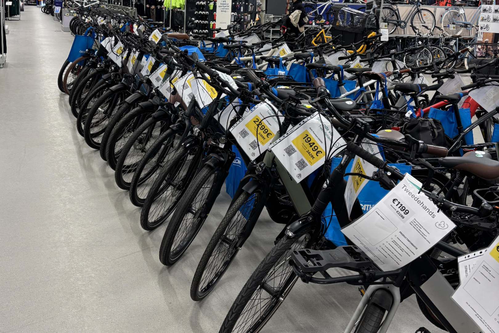 Tweedehandsfietsen te koop op twee plekken dit weekend: sportwinkel ...
