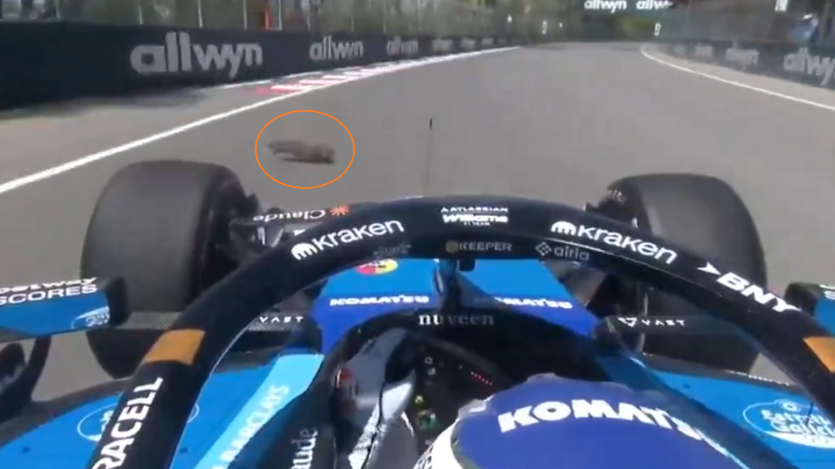 VIDEO. Bijzonder incident tijdens oefensessie voor GP van Canada ...