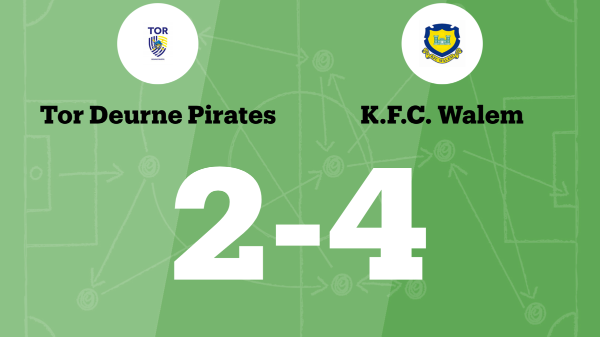 Vier opeenvolgende overwinningen voor Walem na 2-4 zege tegen TOR ...
