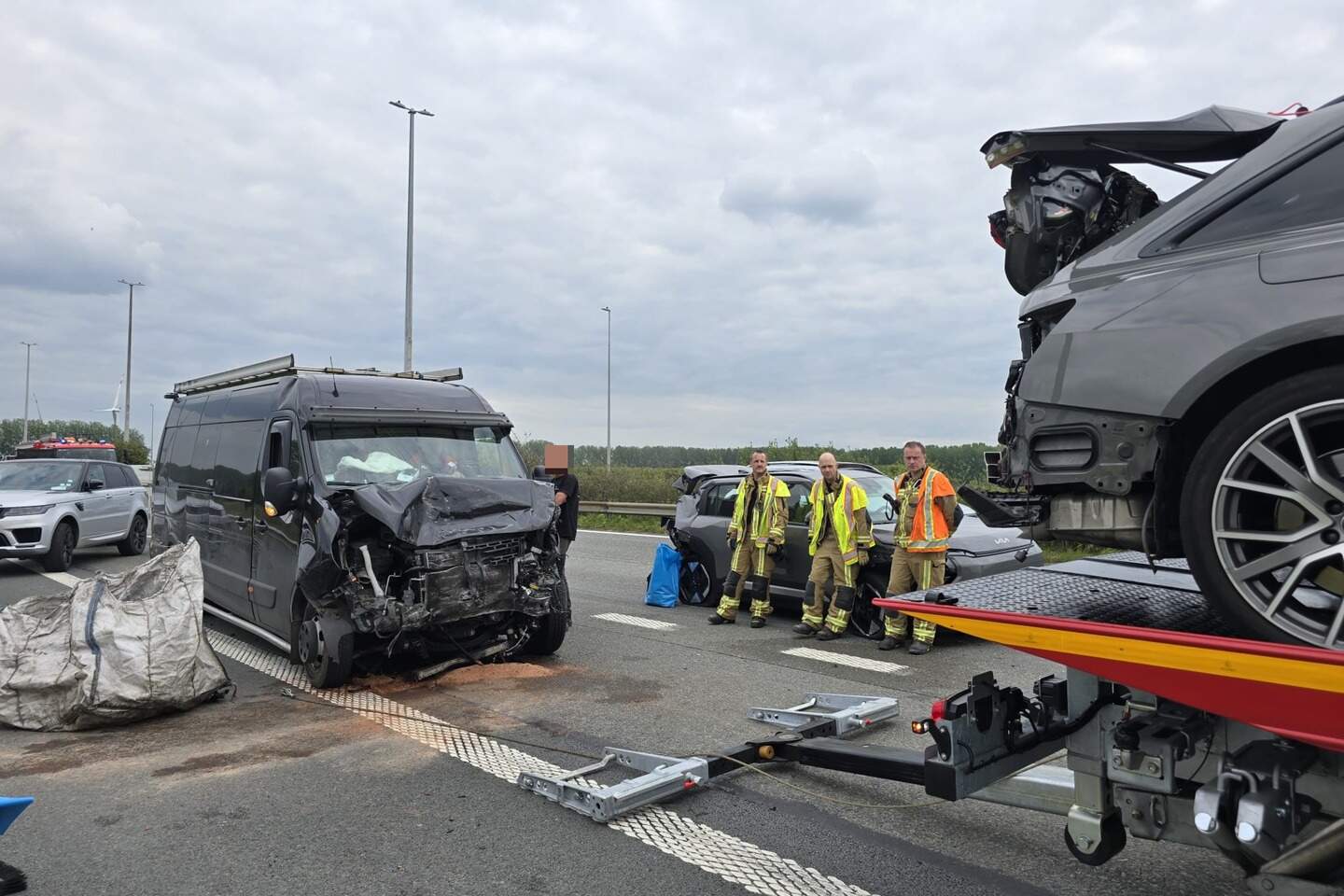 File op E34 richting Knokke door kettingbotsing in Vrasene | Nieuwsblad