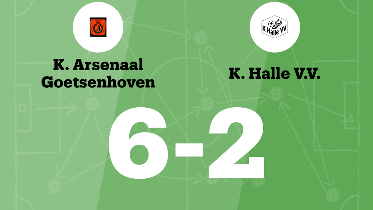 KA Goetsenhoven wint spektakelwedstrijd van K Halle VV | Nieuwsblad