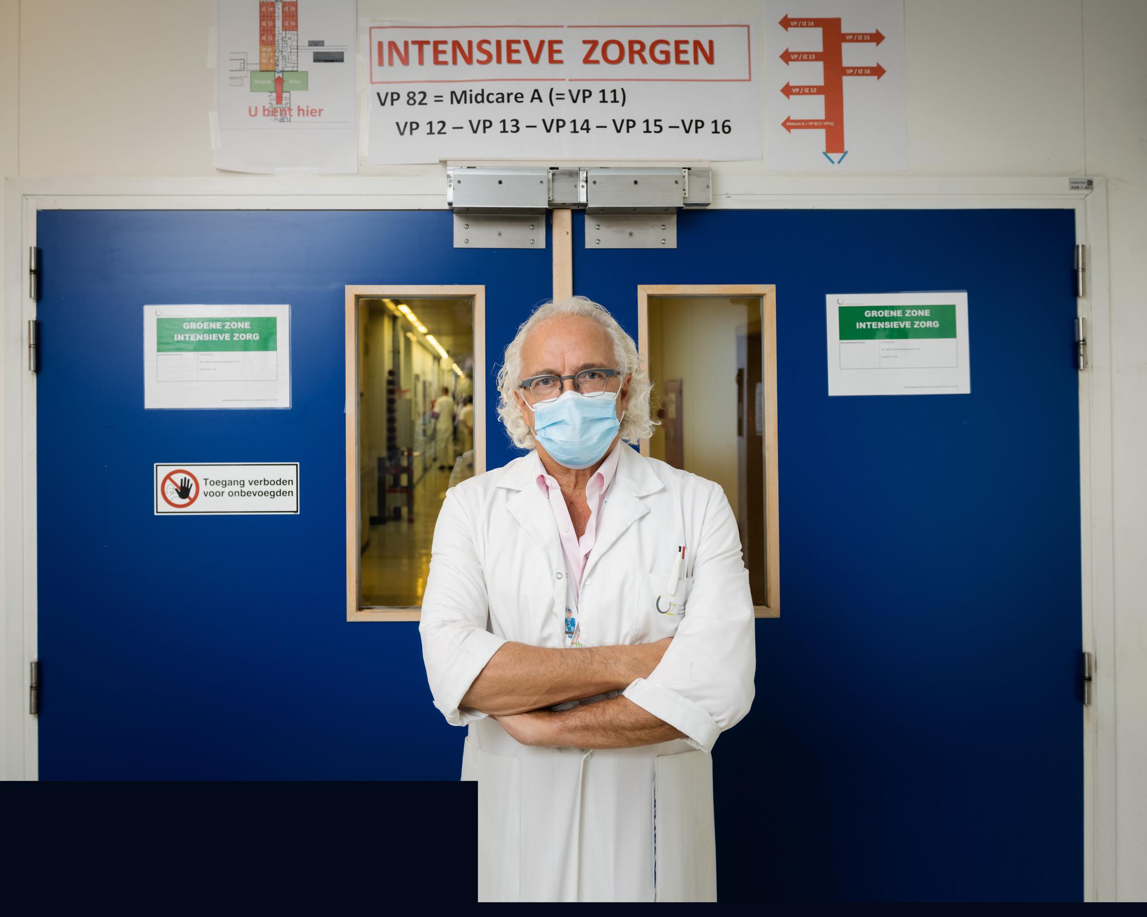 Marc Noppen ziet opnieuw zware opnames op intensieve zorgen van UZ ...