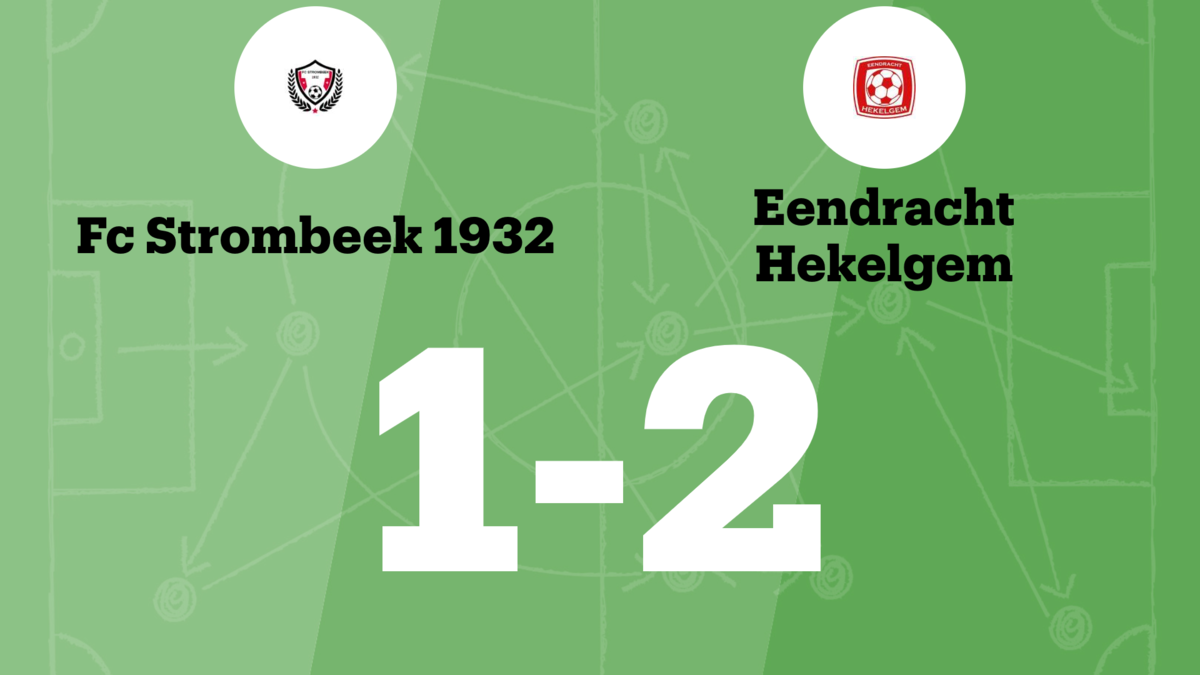 Hekelgem B wint van Strombeek 1932 B | Nieuwsblad