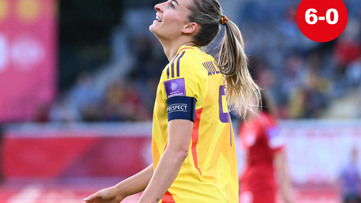 “We zijn toch wat teleurgesteld”: Red Flames kloppen Luxemburg met 6-0 ...