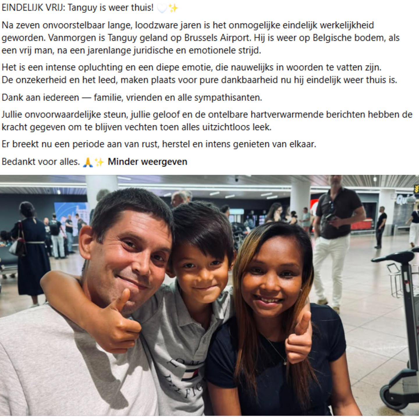 Vlaming Tanguy Taller na 7 jaar in Cambodjaanse cel weer op Belgische ...