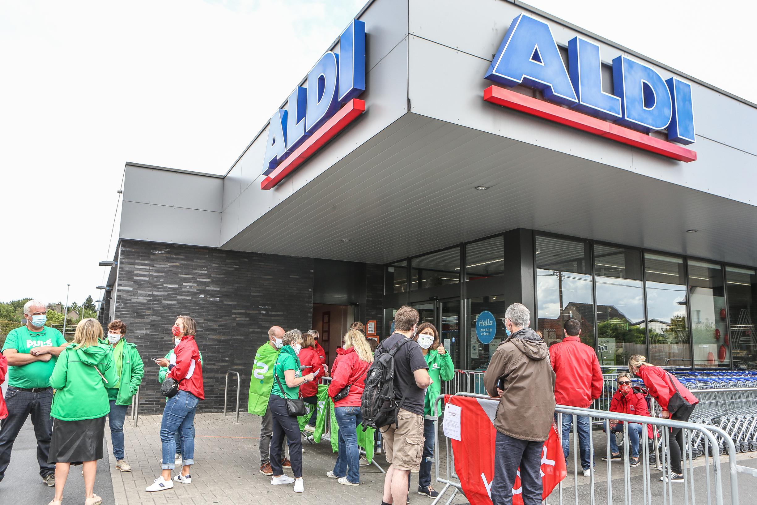 Alle Aldi-winkels dinsdag opnieuw open | Nieuwsblad
