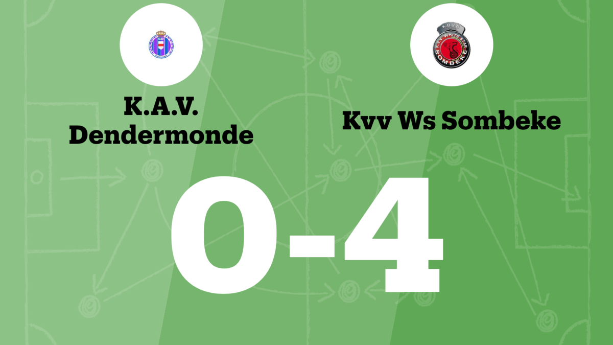 WS Sombeke verzekert de overwinning al in de eerste helft tegen KAV ...