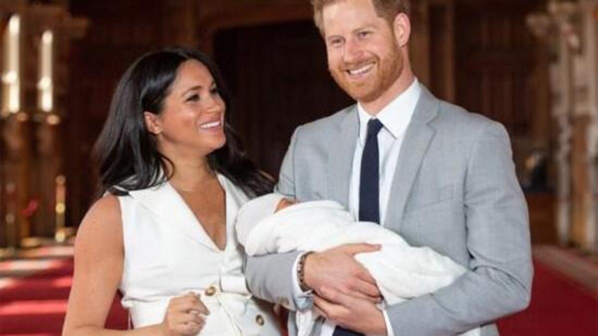 Baby Archie kreeg bijna een iets andere naam | Nieuwsblad