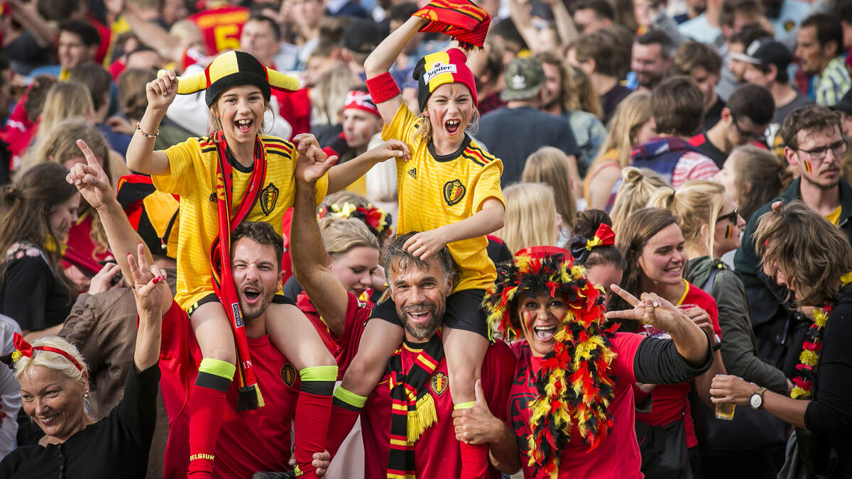 In het circus, een fandorp of na een rave: waar kan je de Rode Duivels ...