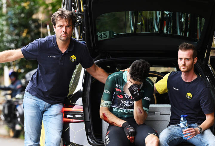 “De carrière van Wout van Aert had in 2019 al voorbij kunnen zijn ...