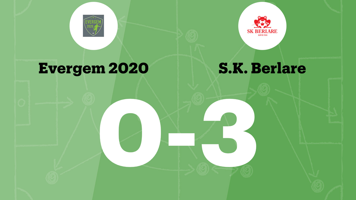 De Coninck maakt twee goals voor SK Berlare in wedstrijd tegen Evergem ...