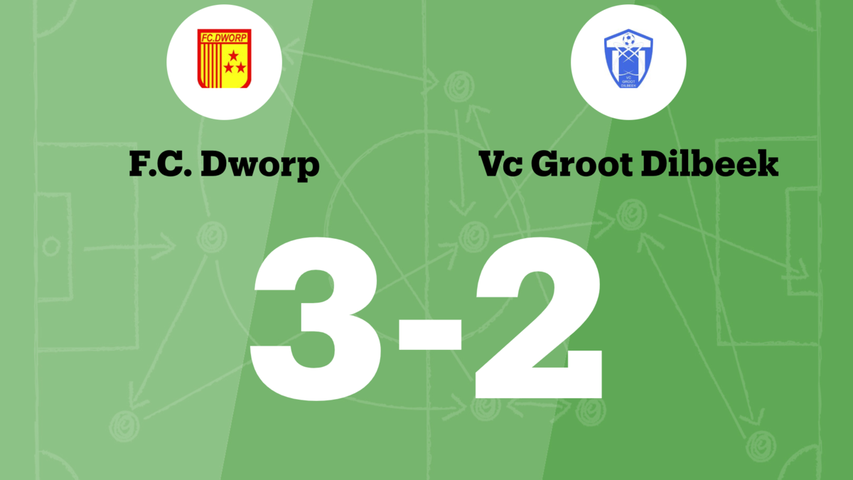 Dworp wint thuis van Groot-Dilbeek | Nieuwsblad