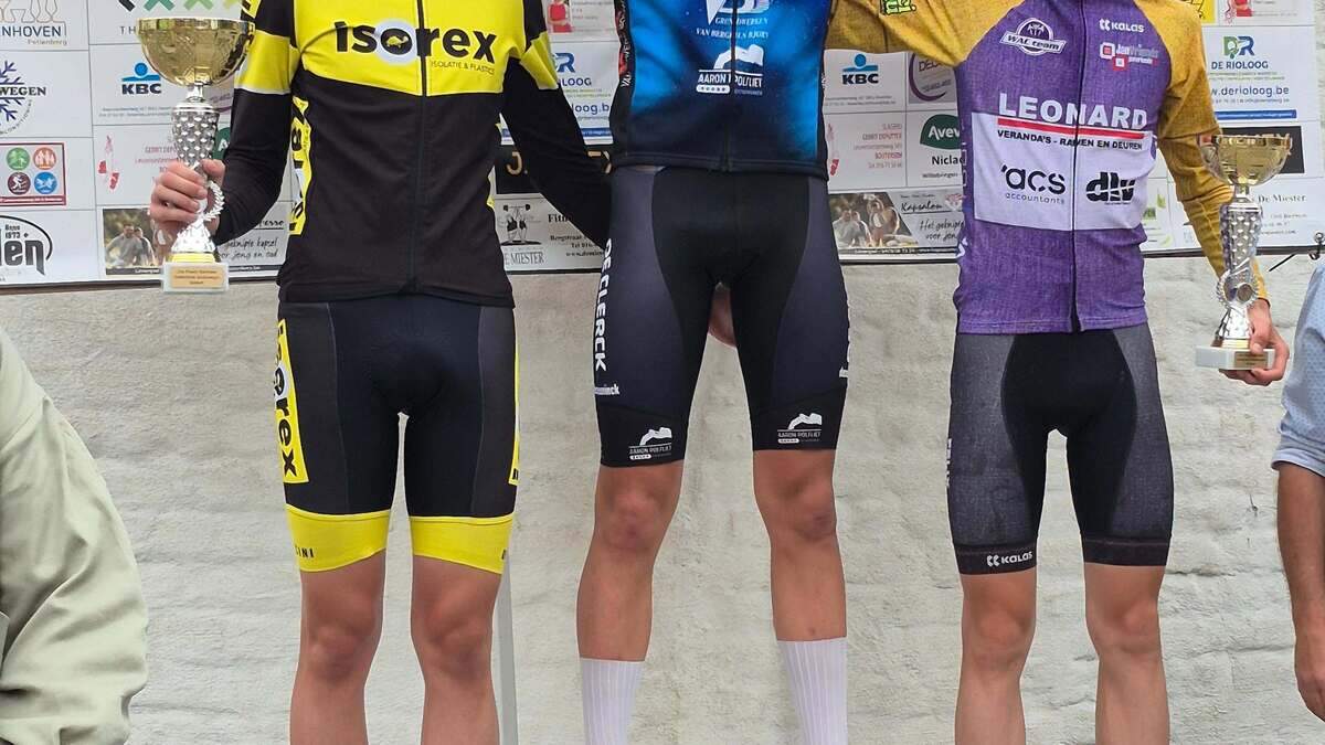 ALLE WINNAARS IN HET VLAAMSE AMATEURWIELRENNEN. Xibe Bral eert zijn ...