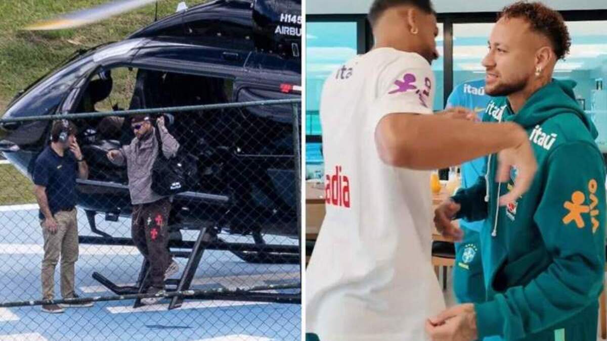 VIDEO. Valse start voor Neymar: sterspeler arriveert in privéhelikopter ...