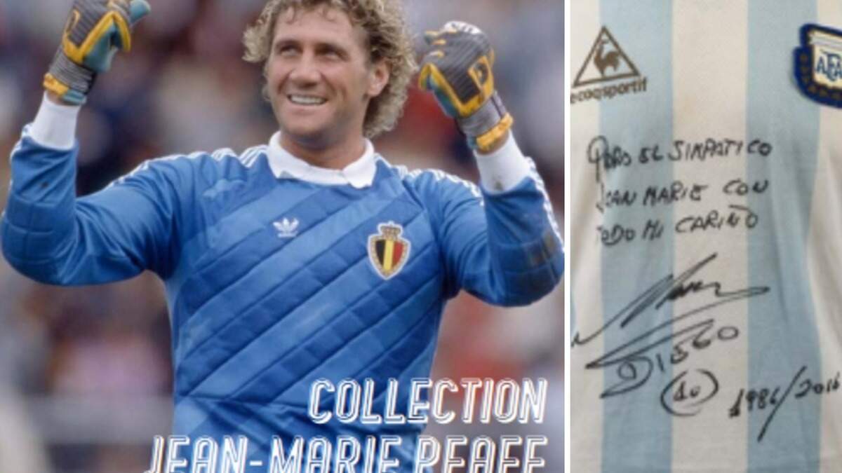 Truitje van Maradona levert liefst 400.000 euro op tijdens veiling ...