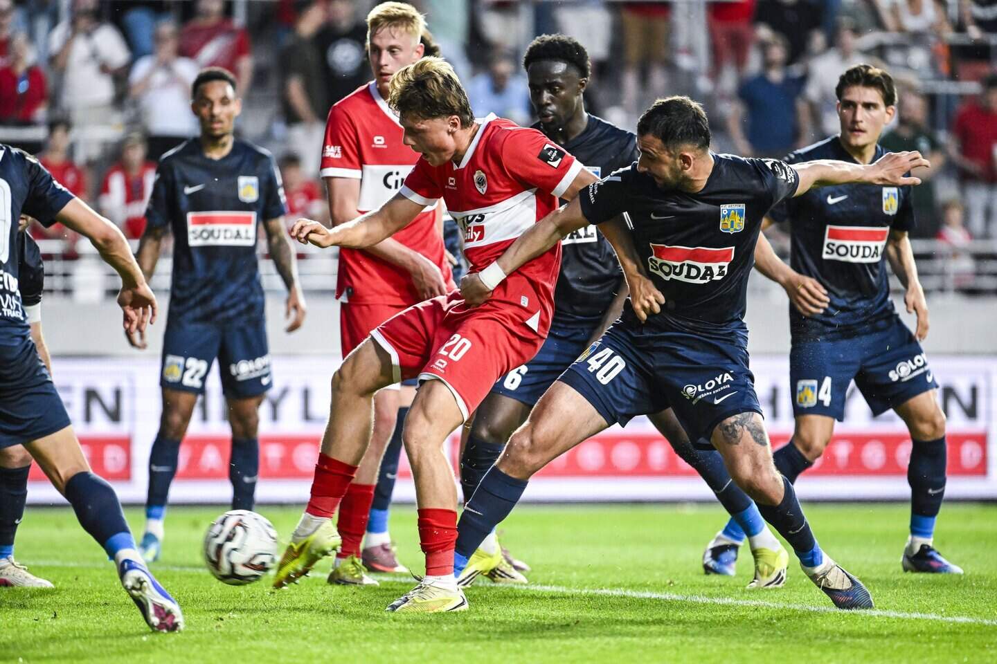 Afscheid in stijl: Janssen en co. wuiven Antwerp uit met zege tegen ...