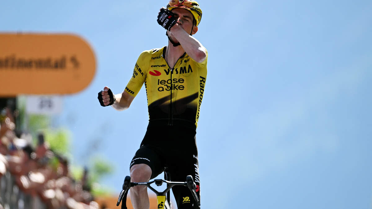 Perfecte dag voor Visma-Lease a Bike in Giro: Sepp Kuss mag juichen in ...