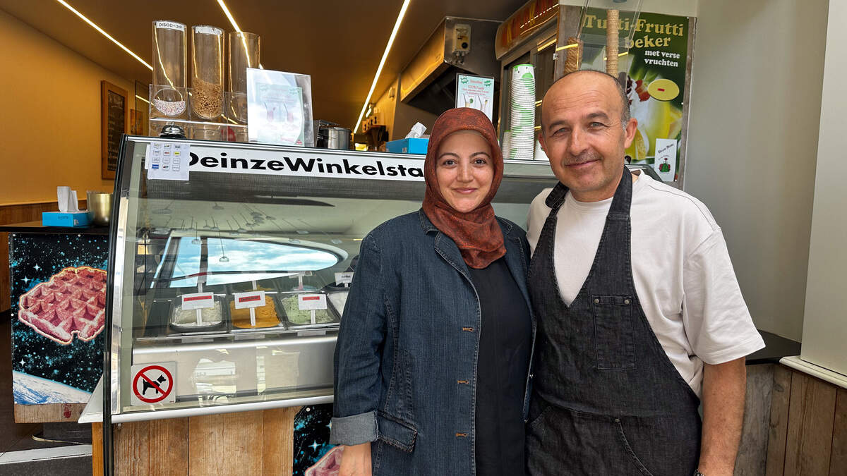 Osman en Nilüfer blazen nieuw leven in ijssalon Piccoli: “Baklava komt ...