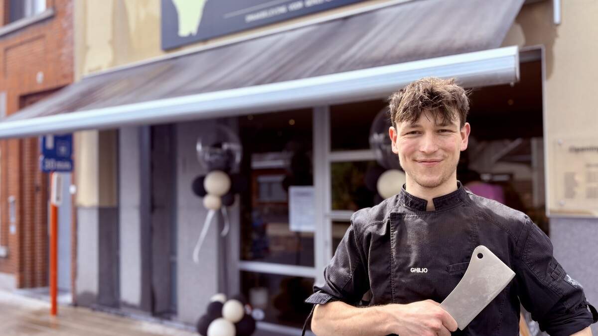 Ghilio (23) blaast nieuw leven in vertrouwde dorpsslager: “Hier moet je ...
