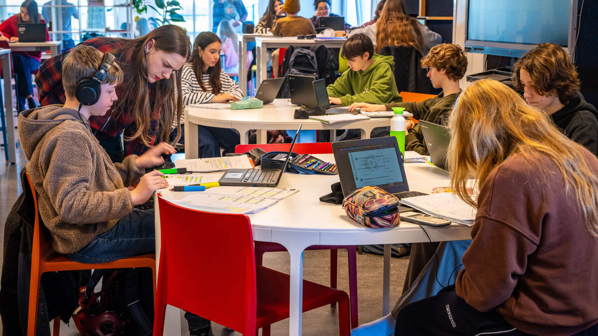 Zij geven er een LAB op: in deze school in Sint-Amands krijgen ...