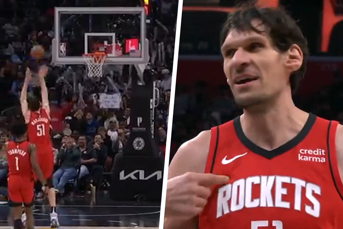 VIDEO. Boban Marjanovic mist bewust vrijworp zodat publiek gratis ...