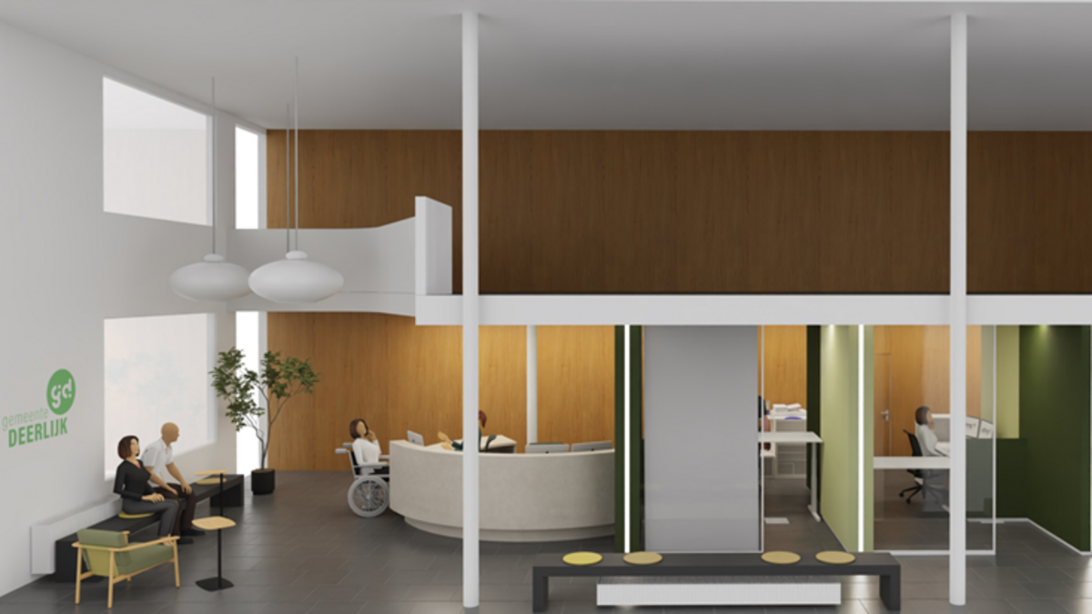 Nieuwe balie in gemeentehuis wordt vernieuwd: werken starten op 1 juni ...