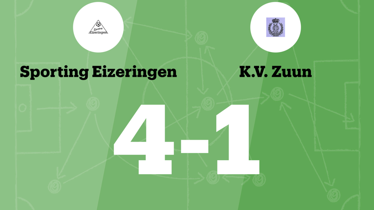 Zege Eizeringen tegen Zuun B | Nieuwsblad