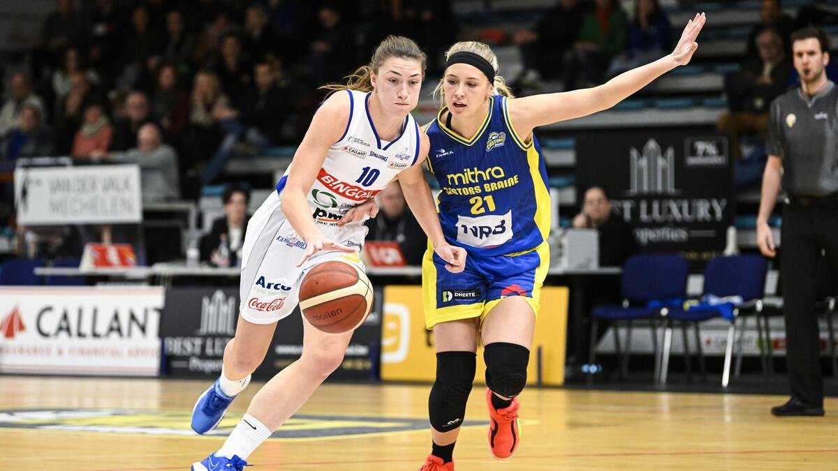 Top Division Women: Castors Braine wint bij Namen eerste duel in halve ...