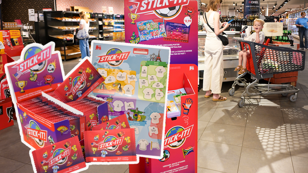 Delhaize lanceert WK-stickeractie, maar mag dat wel? | HBVL