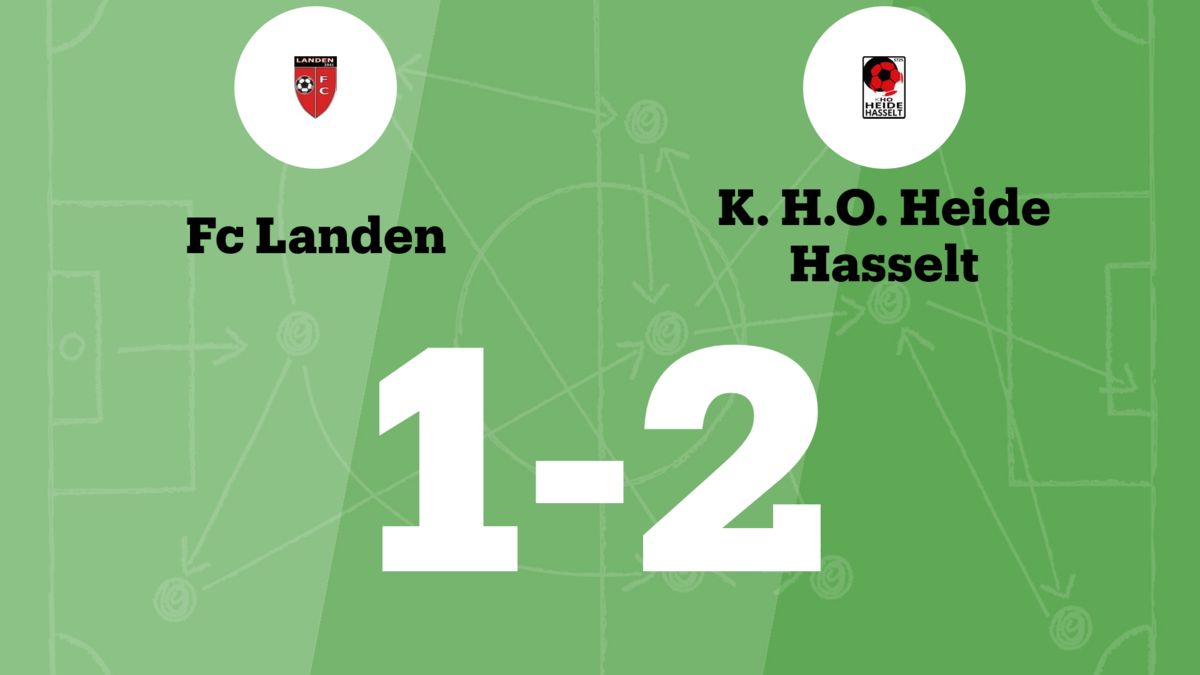 HO Heide Hasselt dankzij Timo Knapen en Philippe Valvekens langs FC ...