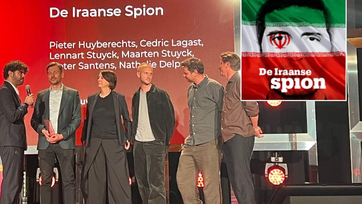Nieuwsblad wint Belfius Persprijs voor de podcast ‘De Iraanse spion ...