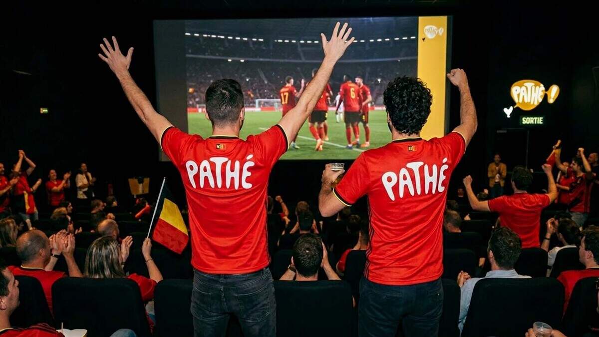 In deze bioscoop kijk je naar Rode Duivels op het grote doek: “Cinema ...
