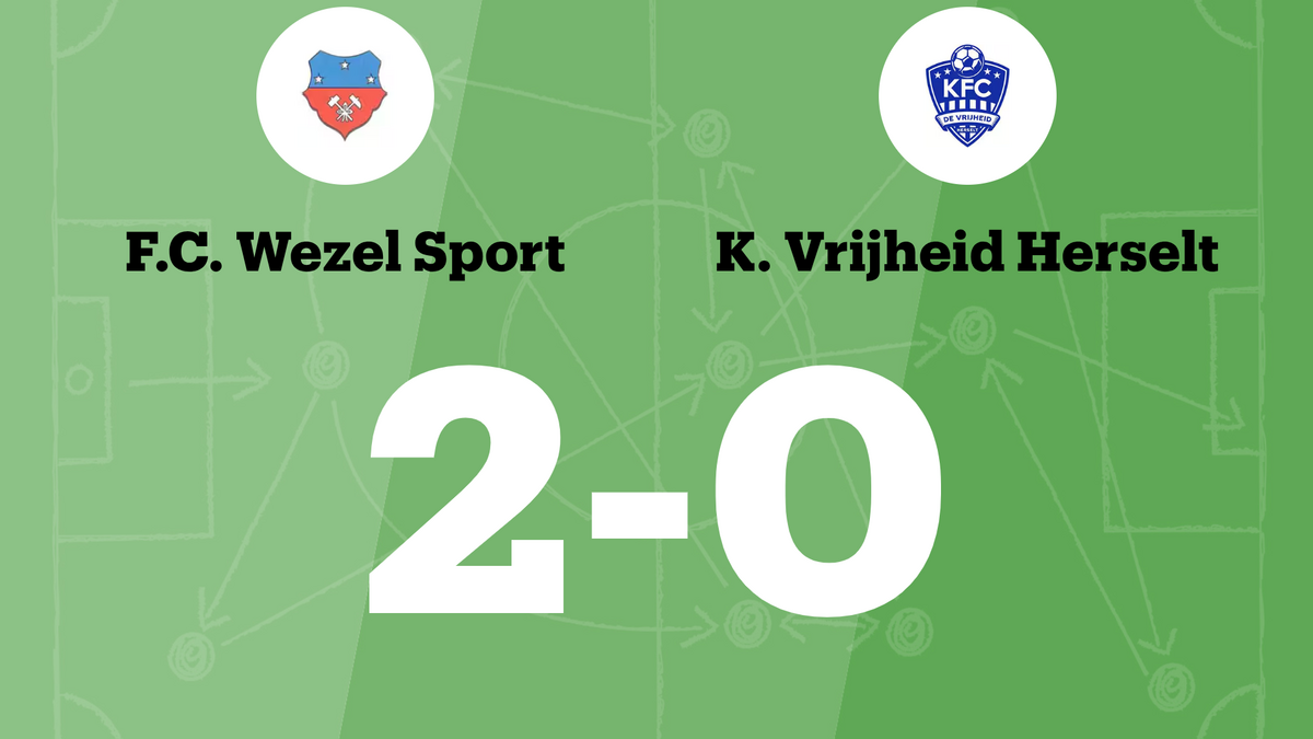 Wezel B te sterk voor Herselt | Nieuwsblad