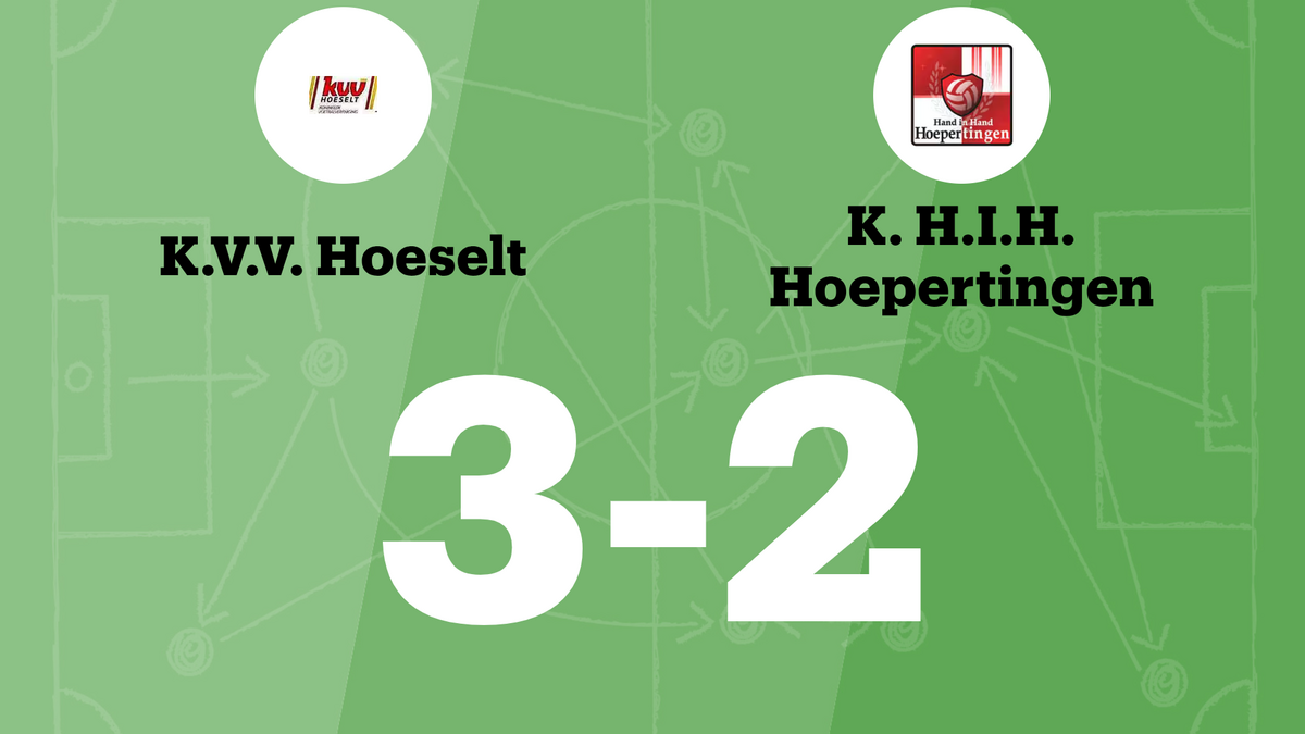 Ongeslagen reeks van Hoepertingen tot een einde gebracht na 3-2 tegen ...