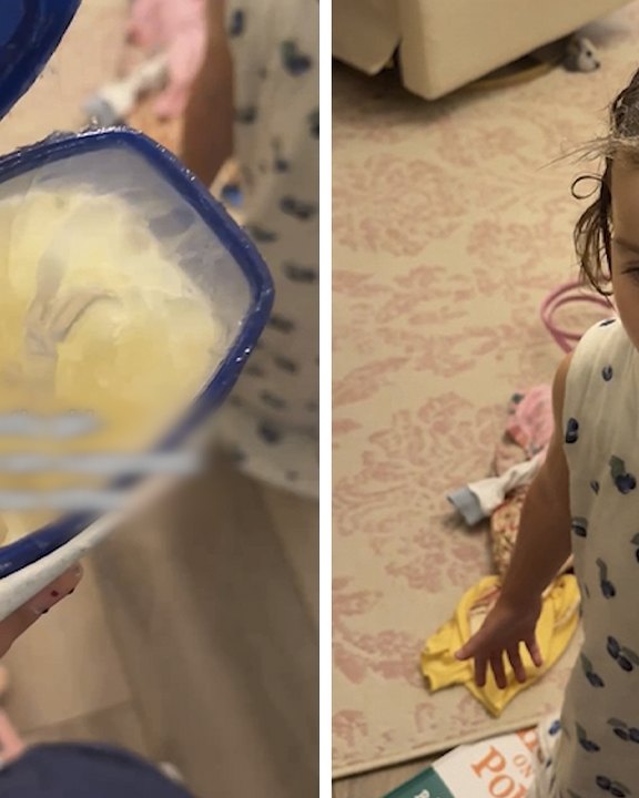 "Wat moet ik nu doen?": Abigail deelt video van 'vaseline-kapsel' van ...